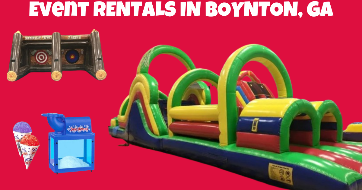The Best Event Rentals In Boynton, GA - Apex Inflatables